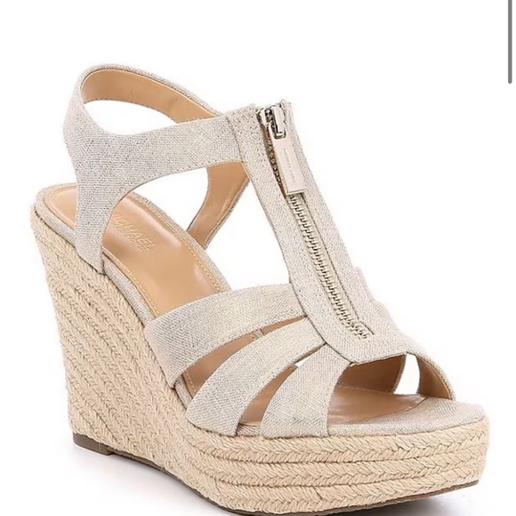 MICHAEL Michael Kors | Shoes | Michael Kors Berkley Canvas Front Zip ...